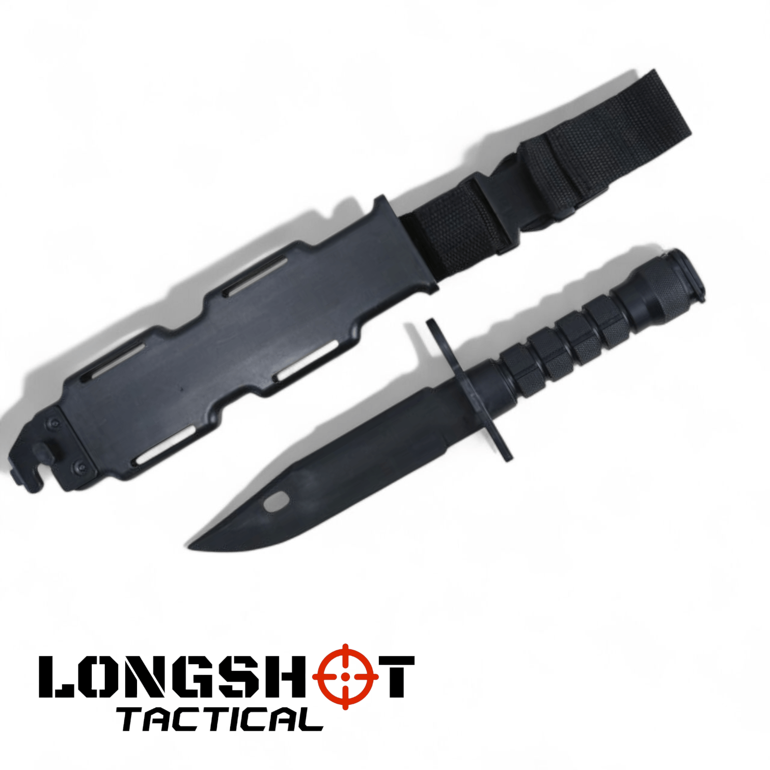 Plastic Airsoft M9 Replica Knife - Training Knife | Longshot Tactical